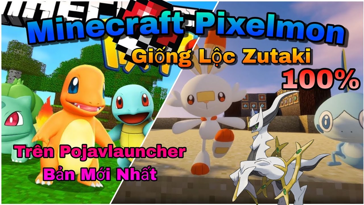 🔥Cách Tải Mod Pixelmon Giống Lộc Zutaki 100% Trên Pojavlauncher Mới Nhất ! - YouTube