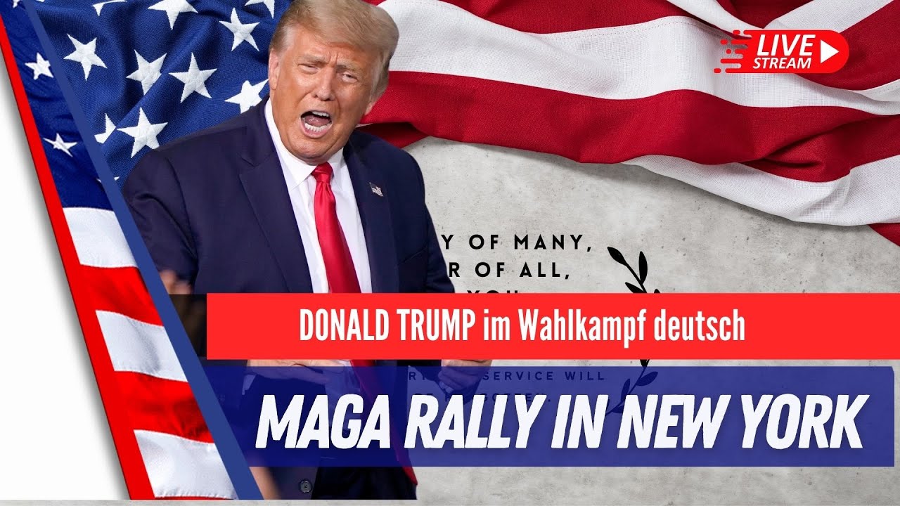 LIVE: MAGA Rally in New York - YouTube