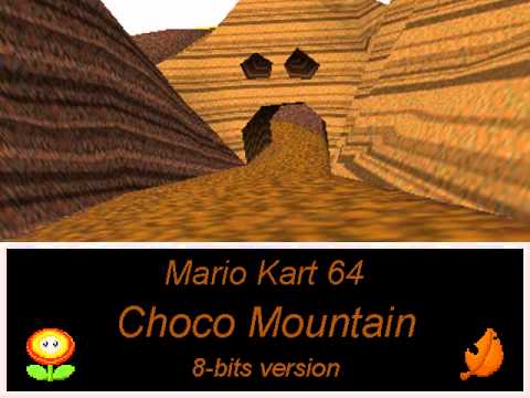 Mario Kart 64 - Choco Mountain 8-bits - YouTube