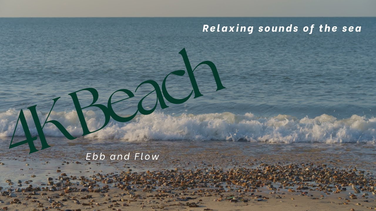 Gentle Ocean Waves on a Pebble Beach | Relaxing Nature Sounds for Sleep ...