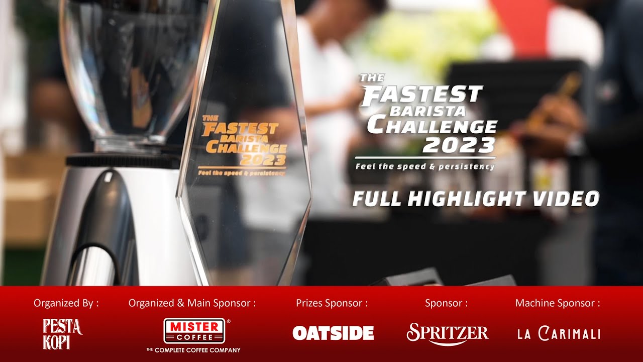 The Fastest Barista Challenge 2023 (Organized by Mister Coffee Malaysia ...