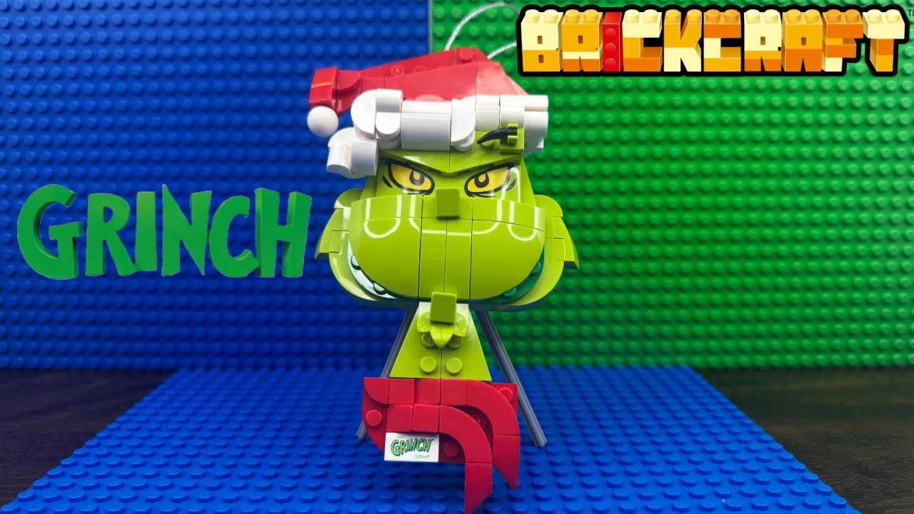 Brickcraft Grinch Decoration SPEED BUILD 141 pcs - YouTube
