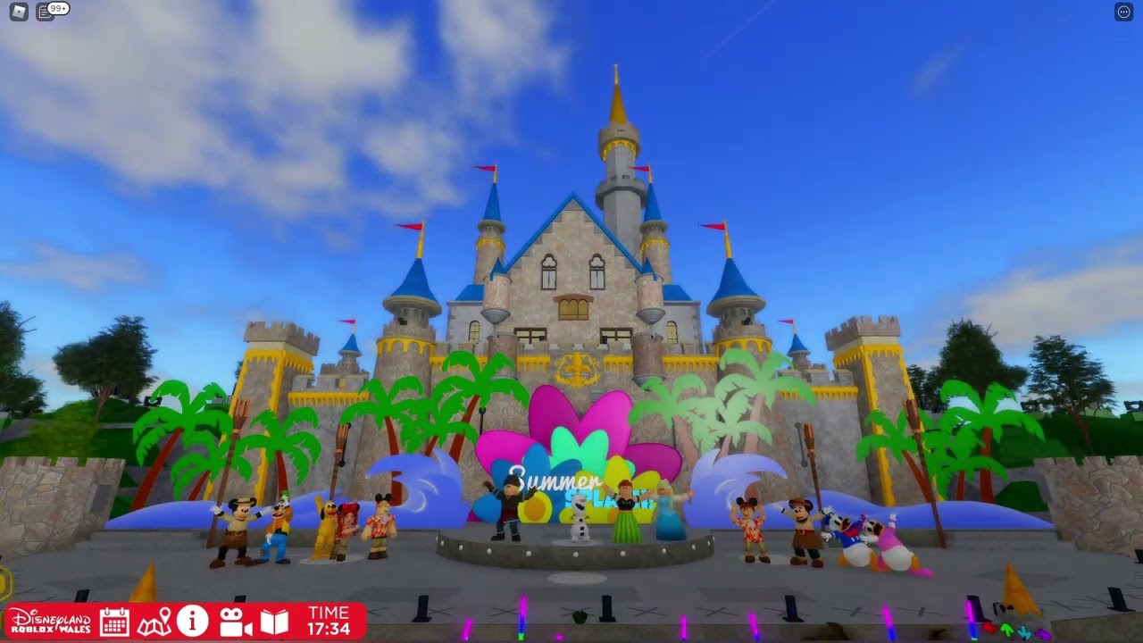 Summer Splash! Stage Show 2022 Edition II Disneyland Wales Roblox - YouTube