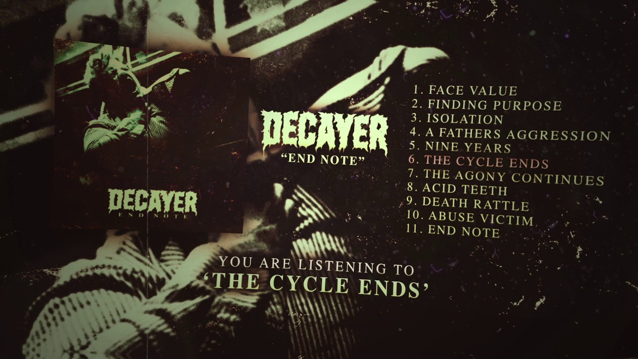 Decayer - End Note [Official Album Stream] (2019) - YouTube