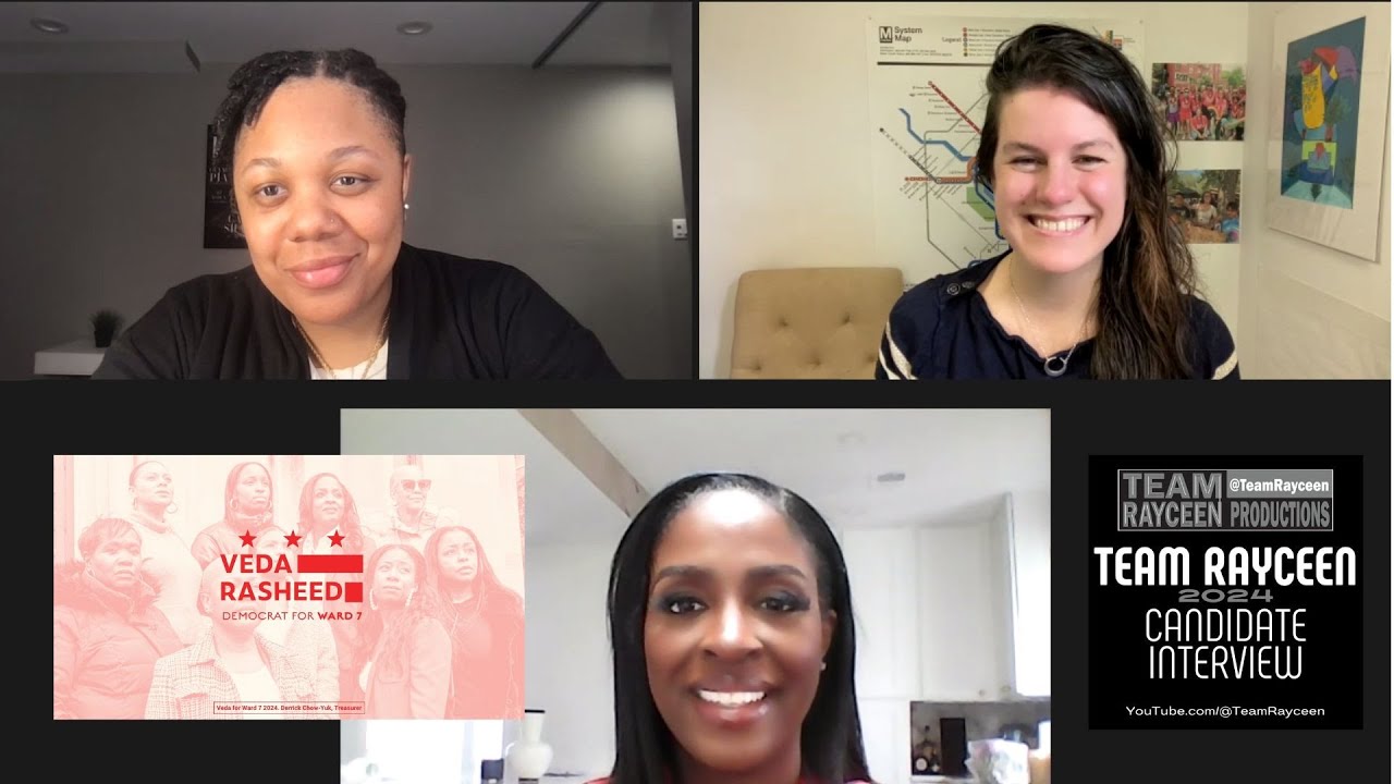 Team Rayceen Candidate Interview: Veda Rasheed, 2024 candidate for DC ...