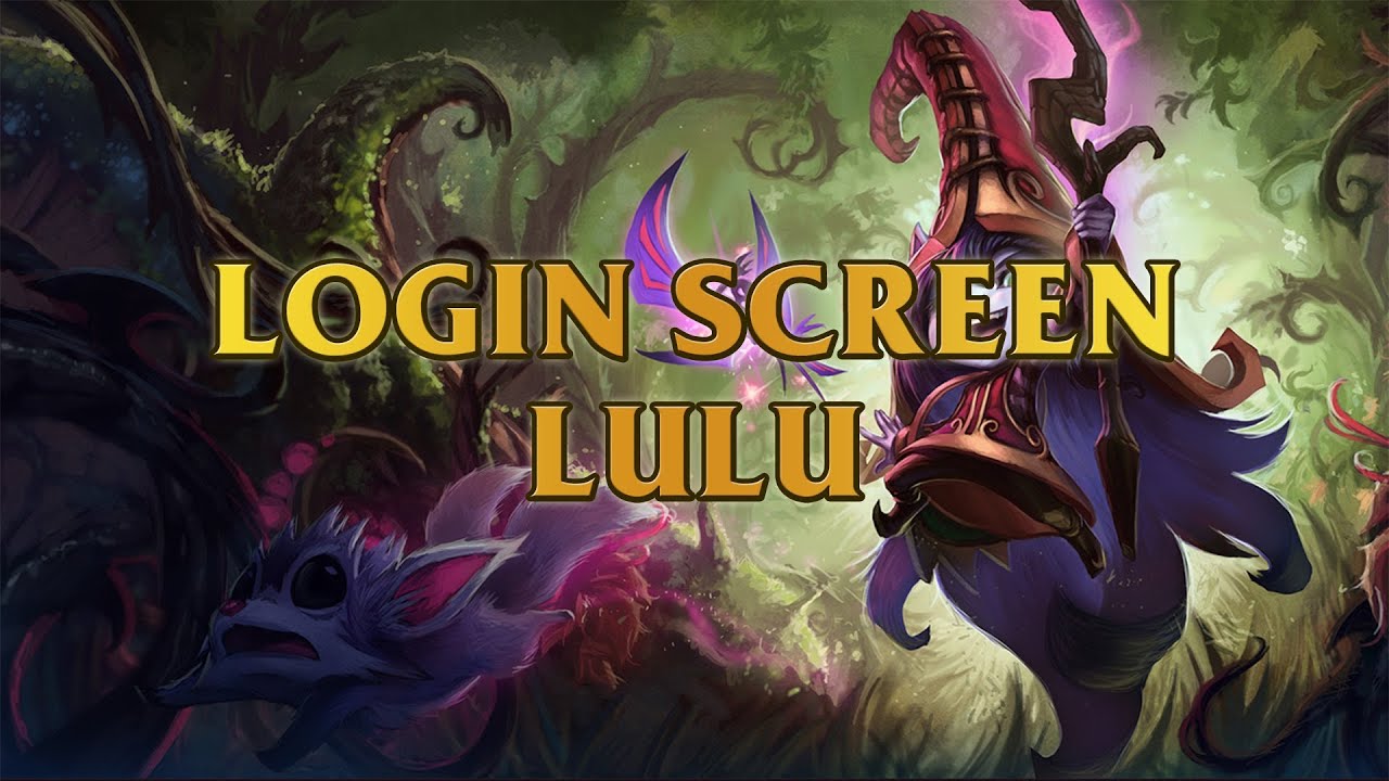 Lulu Login Screen With Music And Animation - YouTube
