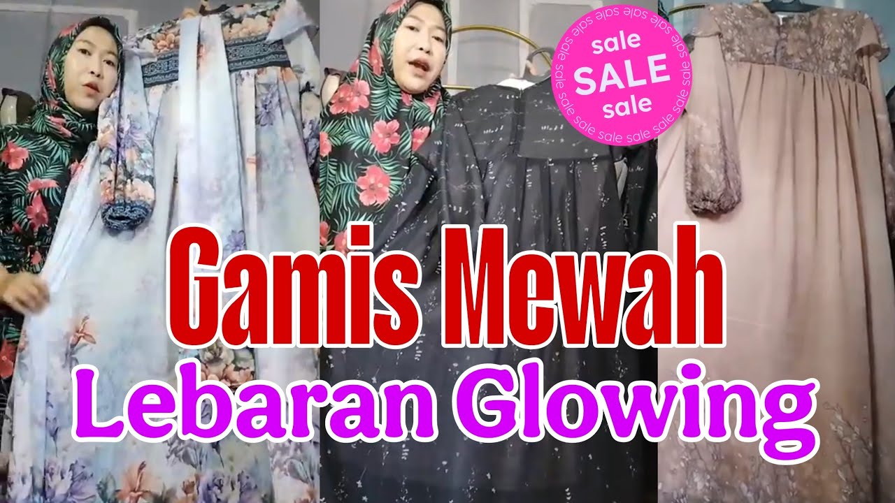 No Boring Look! Gamis Mewah Ini Bikin Lo Auto Glamor di Hari Raya! # ...