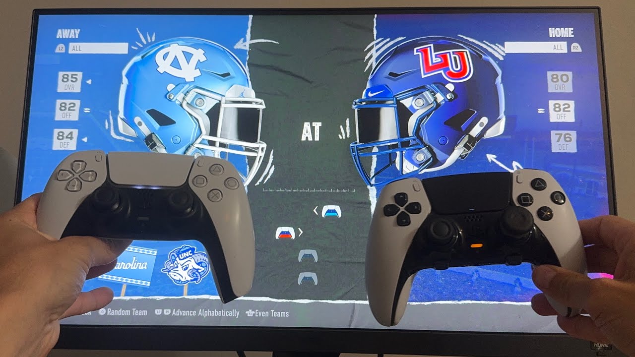 College Football 25: How to Play Local Head 2 Head Split Screen ...