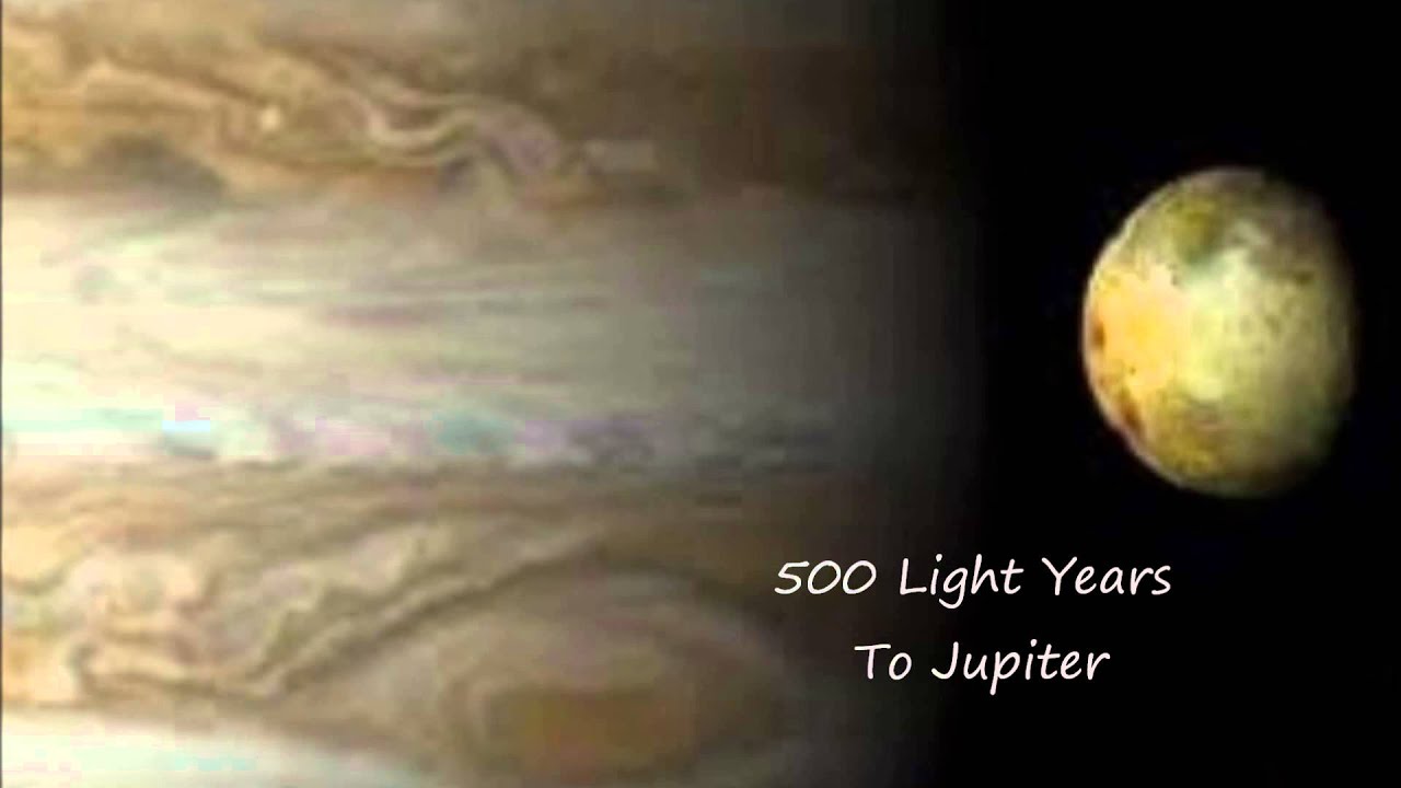 500 Light Years To Jupiter - YouTube