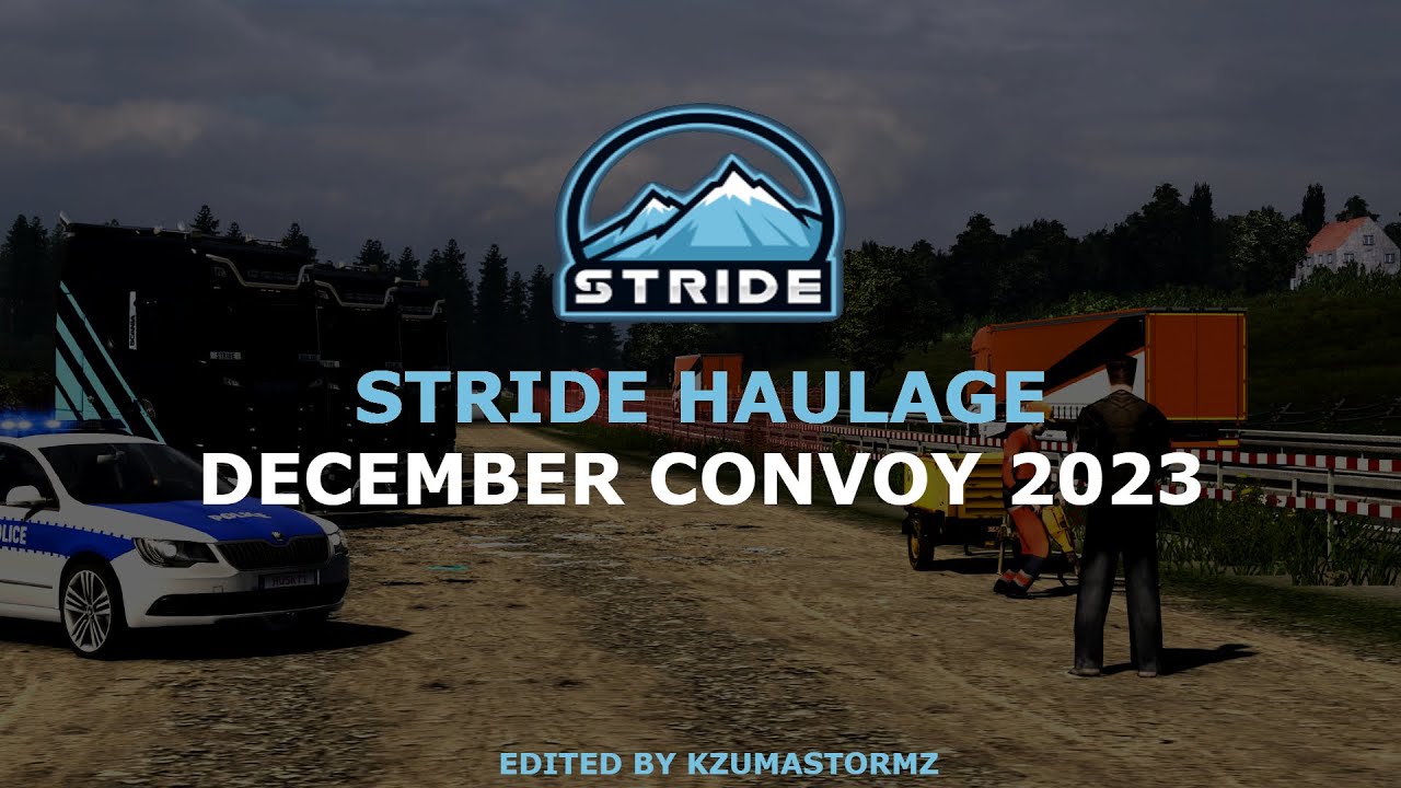 Stride Haulage December Convoy, 2023 | 4K - YouTube