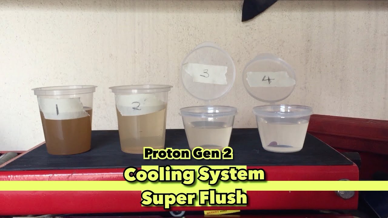 How to perform a radiator flush / cooling system super flush ? (Proton ...