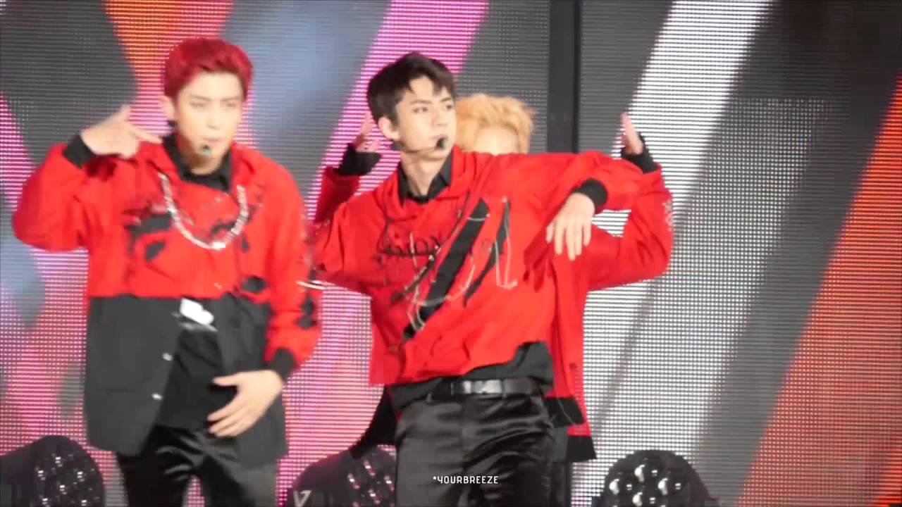 160618 수원케이팝콘서트 EXO monster - SEHUN focus - YouTube