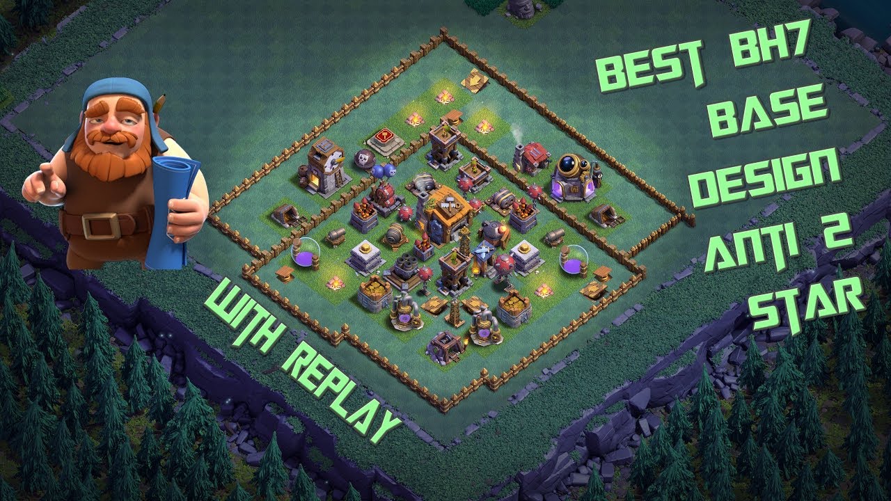 Builder Hall 7 | (BH7) Best Base With Replay Proof | Best Anti 2 Stars ...