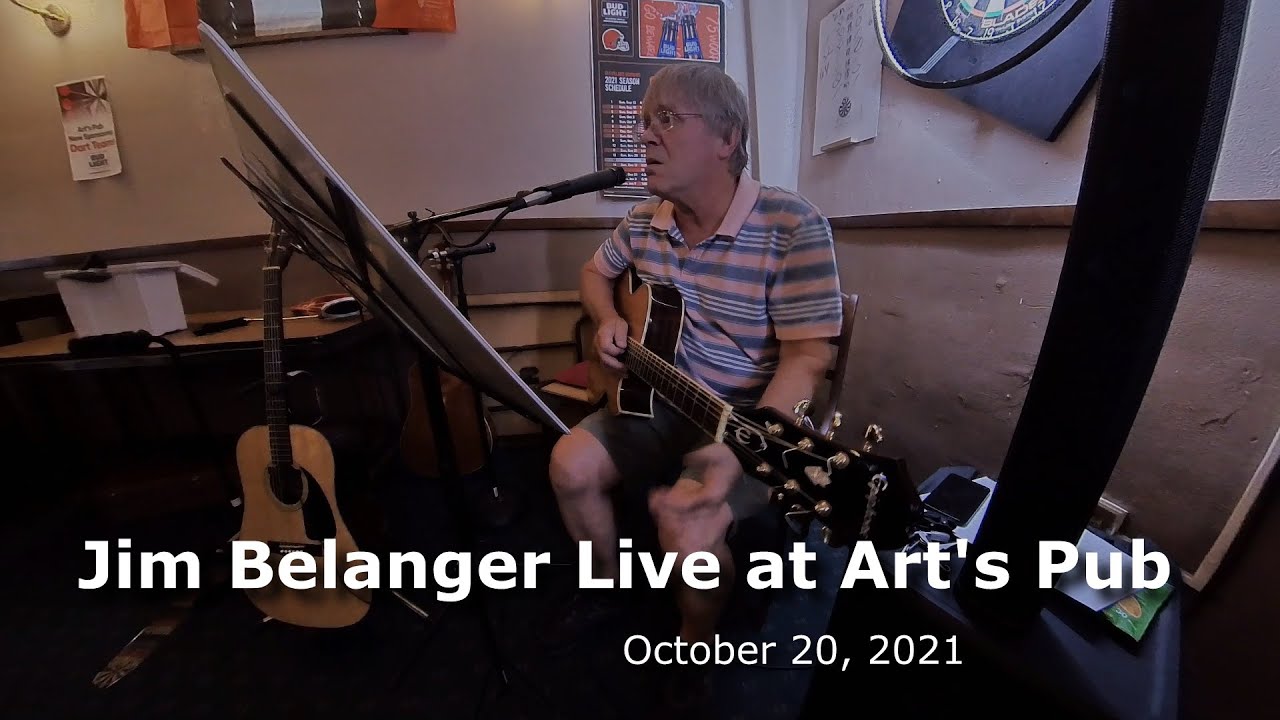 Jim Belanger Live at Art's Pub - YouTube