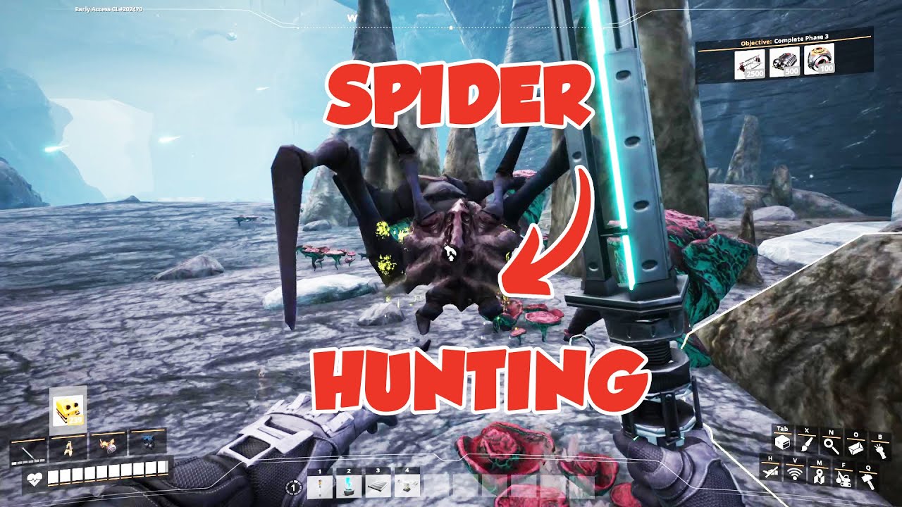 Satisfactory - Spider Hunting #shorts - YouTube
