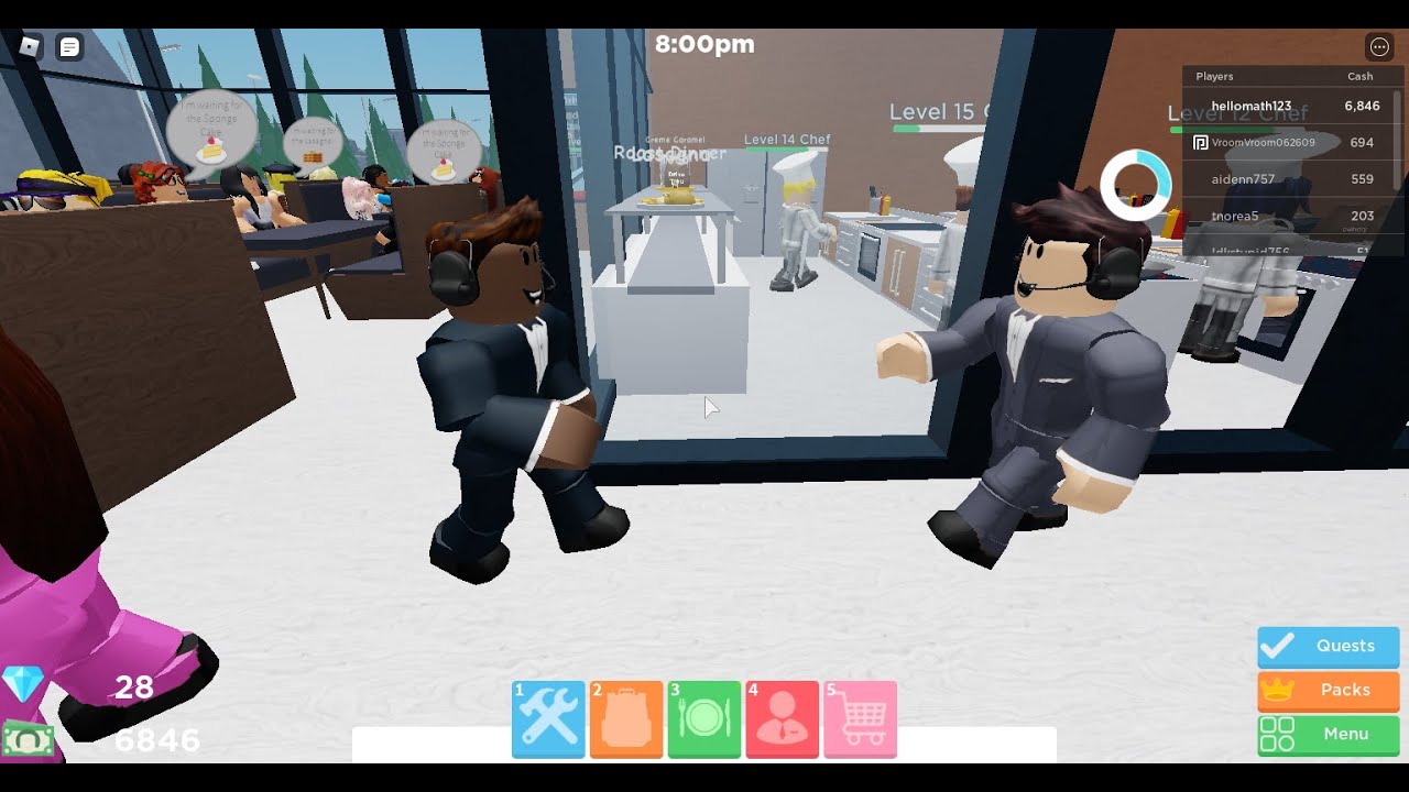 I hired a second operator for my restaurant in Roblox!!! - YouTube