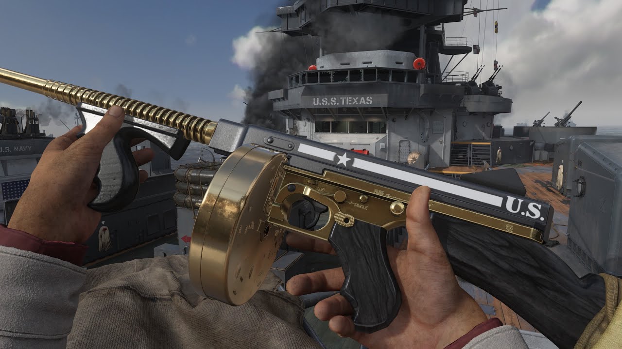 38-7 M1928 Gameplay | Call of Duty WW2 Multiplayer Gameplay (No ...