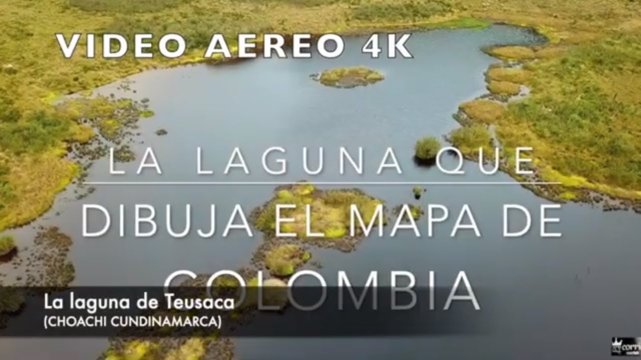 La laguna TEUSACA (Choachi) que dibuja el mapa de COLOMBIA Parque ...