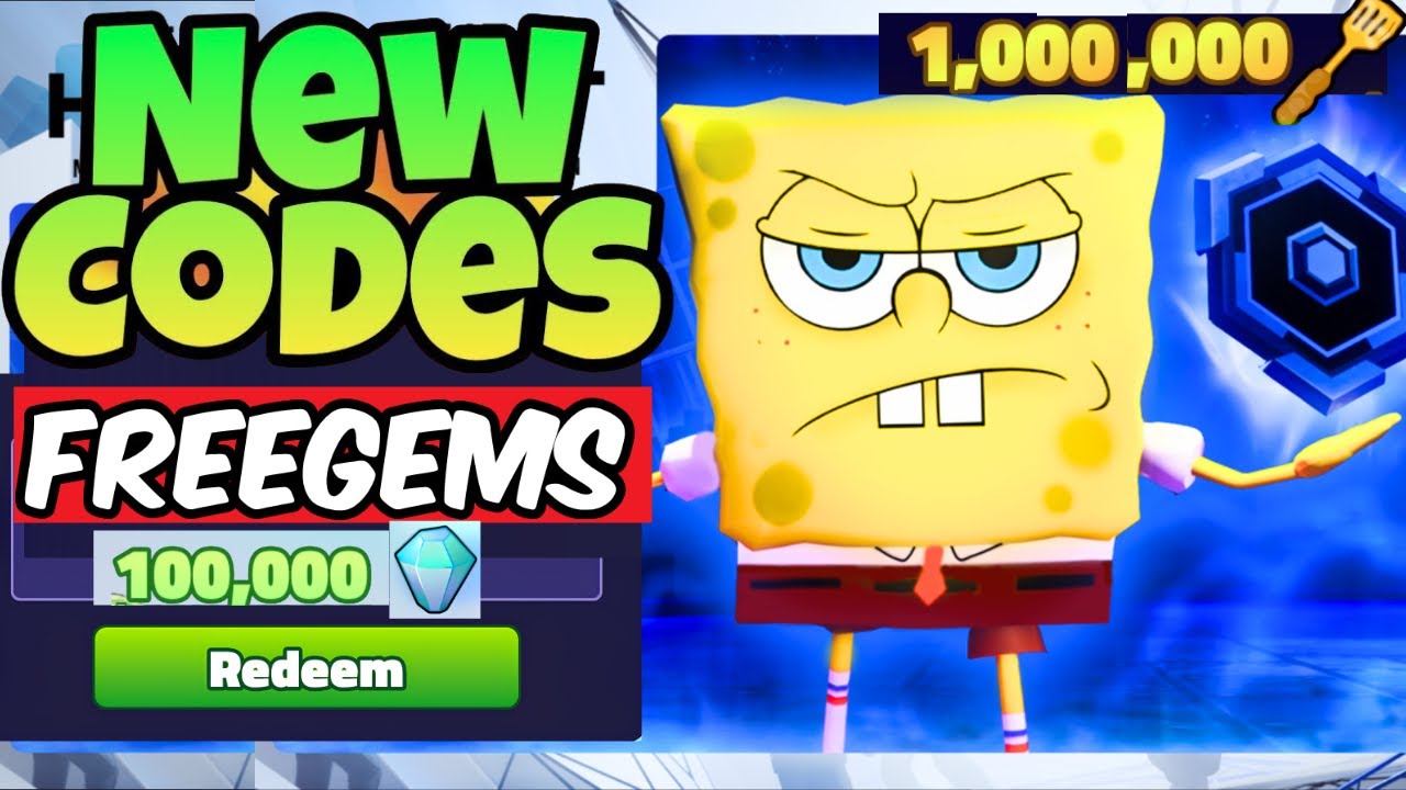 *NEW CODES* ALL WORKING CODES FOR SPONGEBOB TOWER DEFENSE MARCH 2025 ...