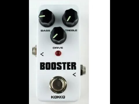 REVIEW PEDAL BOOSTER KOKKO - YouTube