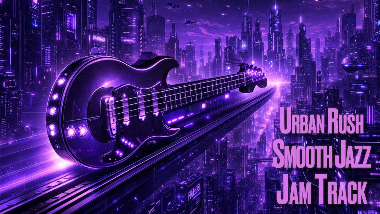 Urban Rush Smooth Jazz backing Track in C Minor - YouTube