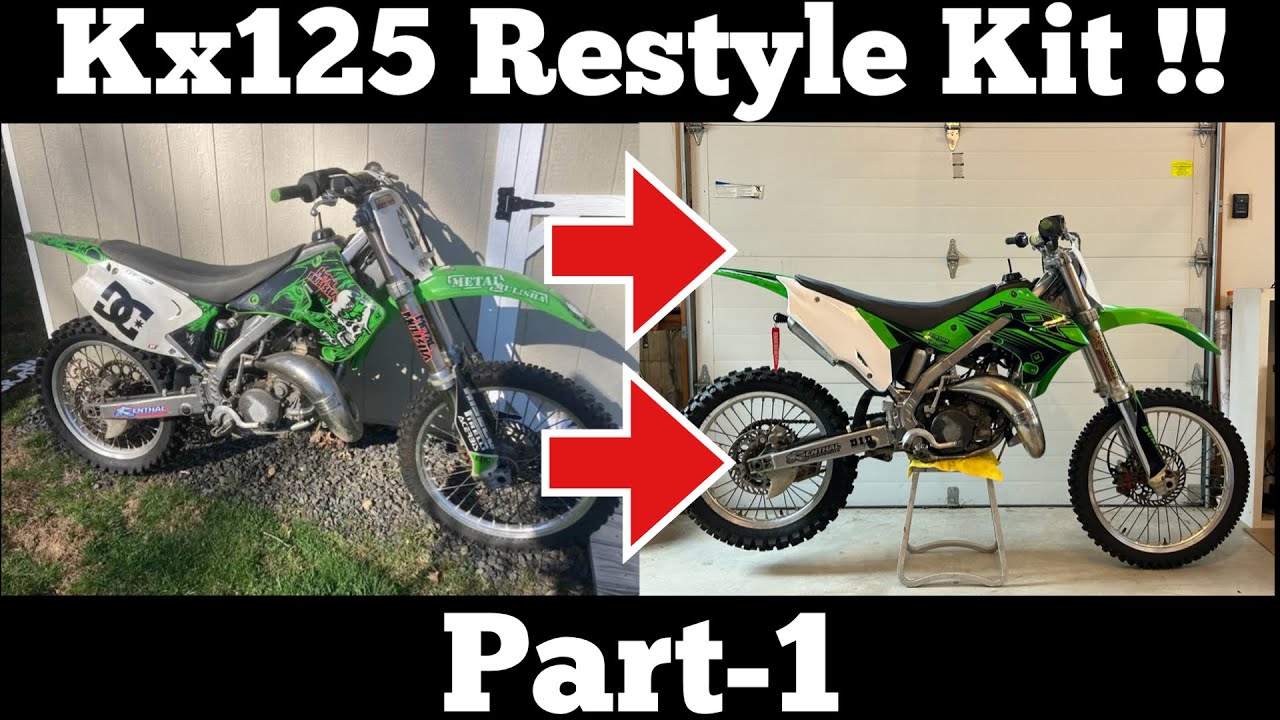 2005 Kx125 Restyle and More - YouTube