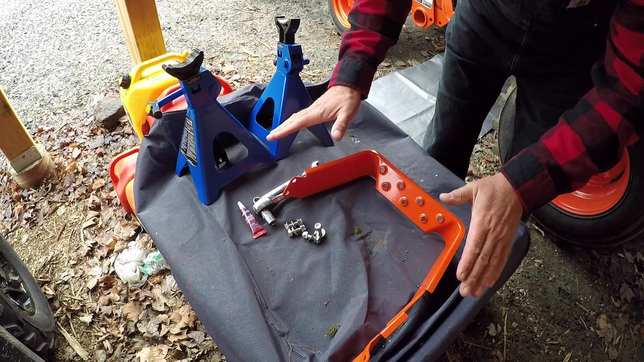 #158 kubota b2601 compact tractor. Stepp'in Up! outdoor channel - YouTube