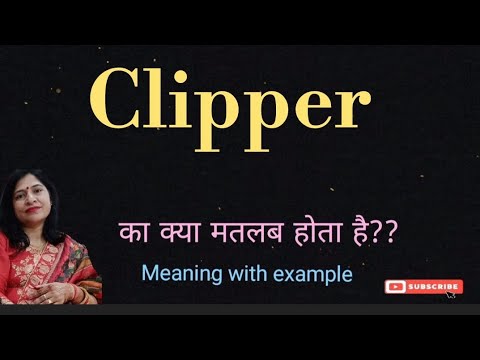 clipper means l meaning of clipper l clipper ka matlab Hindi mein kya ...