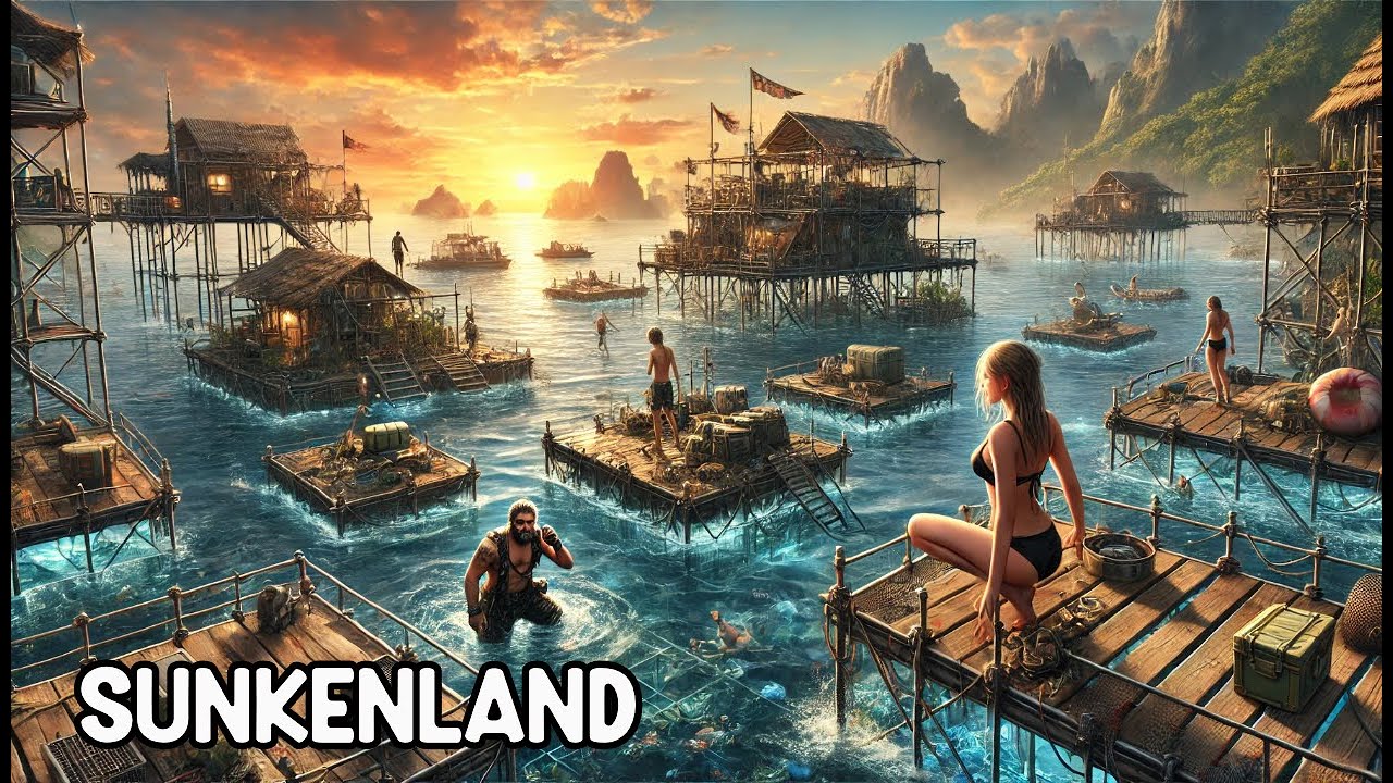 SUNKENLAND BETA THIS NEW VERSION IS AMAZING - CRAFT, BUILD, and DEFEND ...