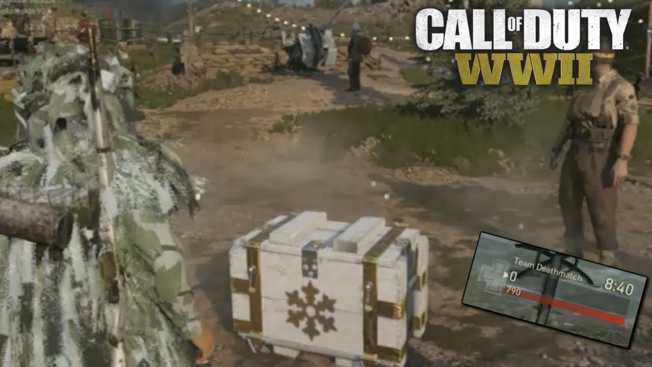 WINTER BRIBE + GLITCHED LOBBY? (COD WW2) - YouTube