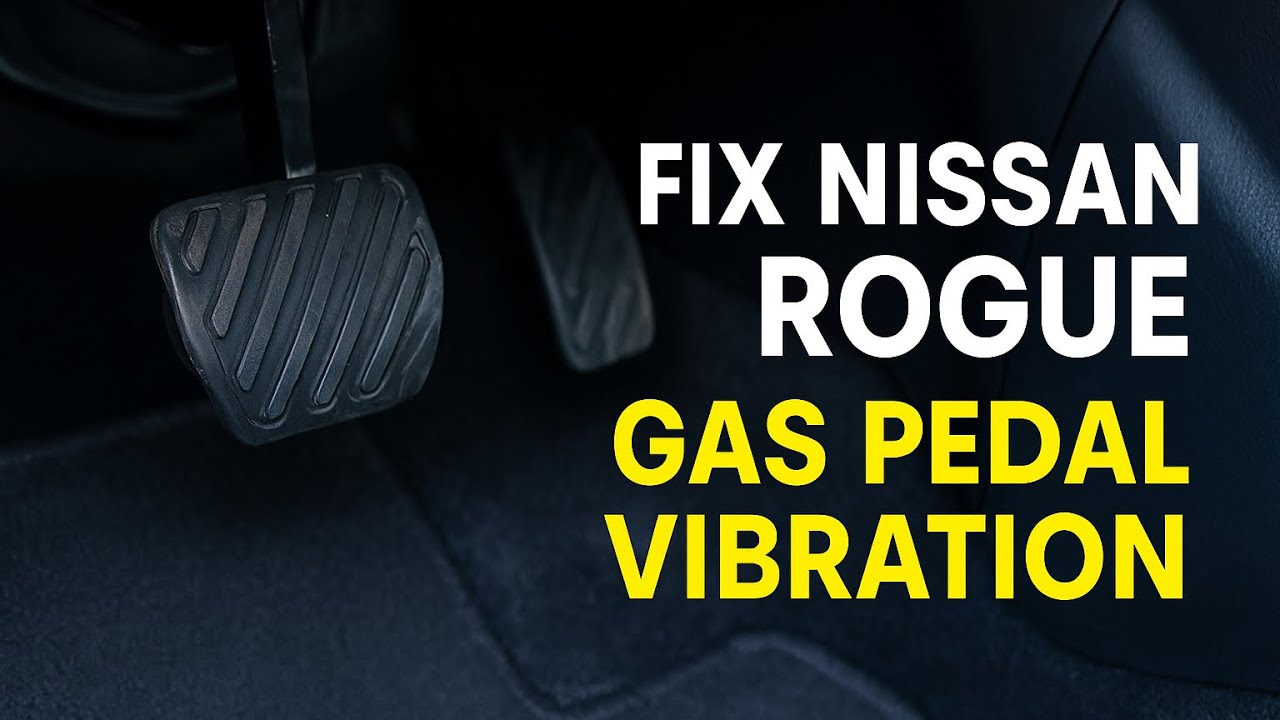 Gas Pedal Vibration FIXED! Nissan Rogue TSB Reveals Simple Repair ...