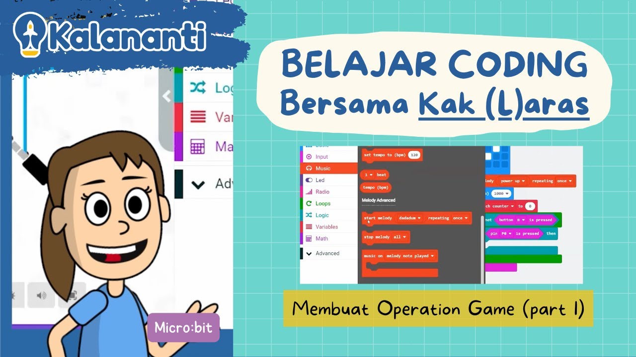 Microbit Coder: Cara Membuat Operation Game (part 1/2) - YouTube