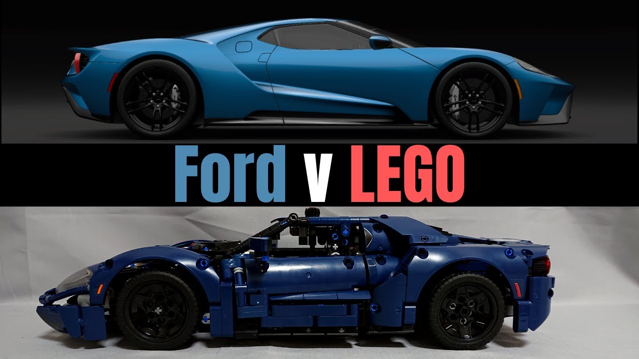 [LEGO] 樂高FordGT表現如何!? 與遊戲建模一起比較！(LEGO Technic 42154) - YouTube