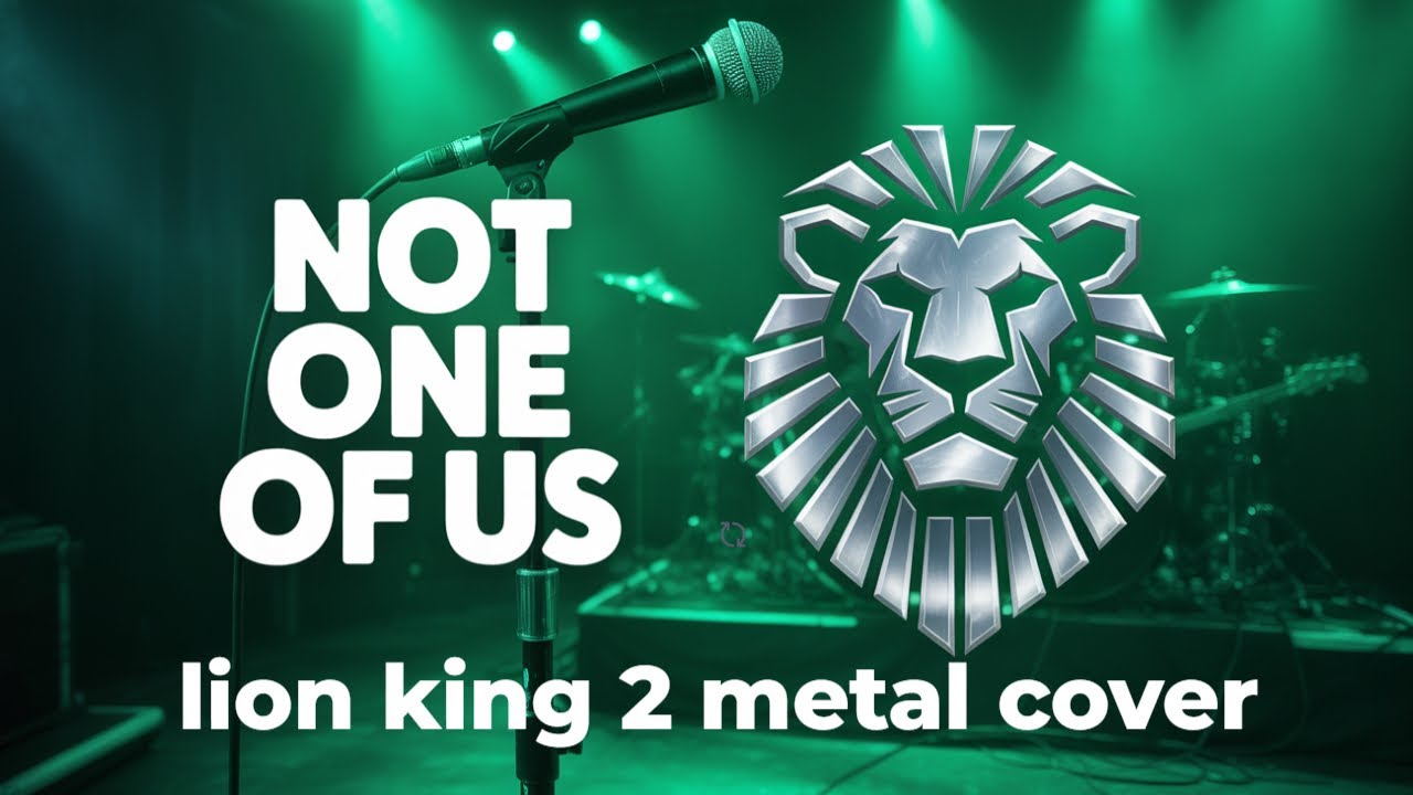 Not One of Us (Lion King 2) - METAL COVER - YouTube