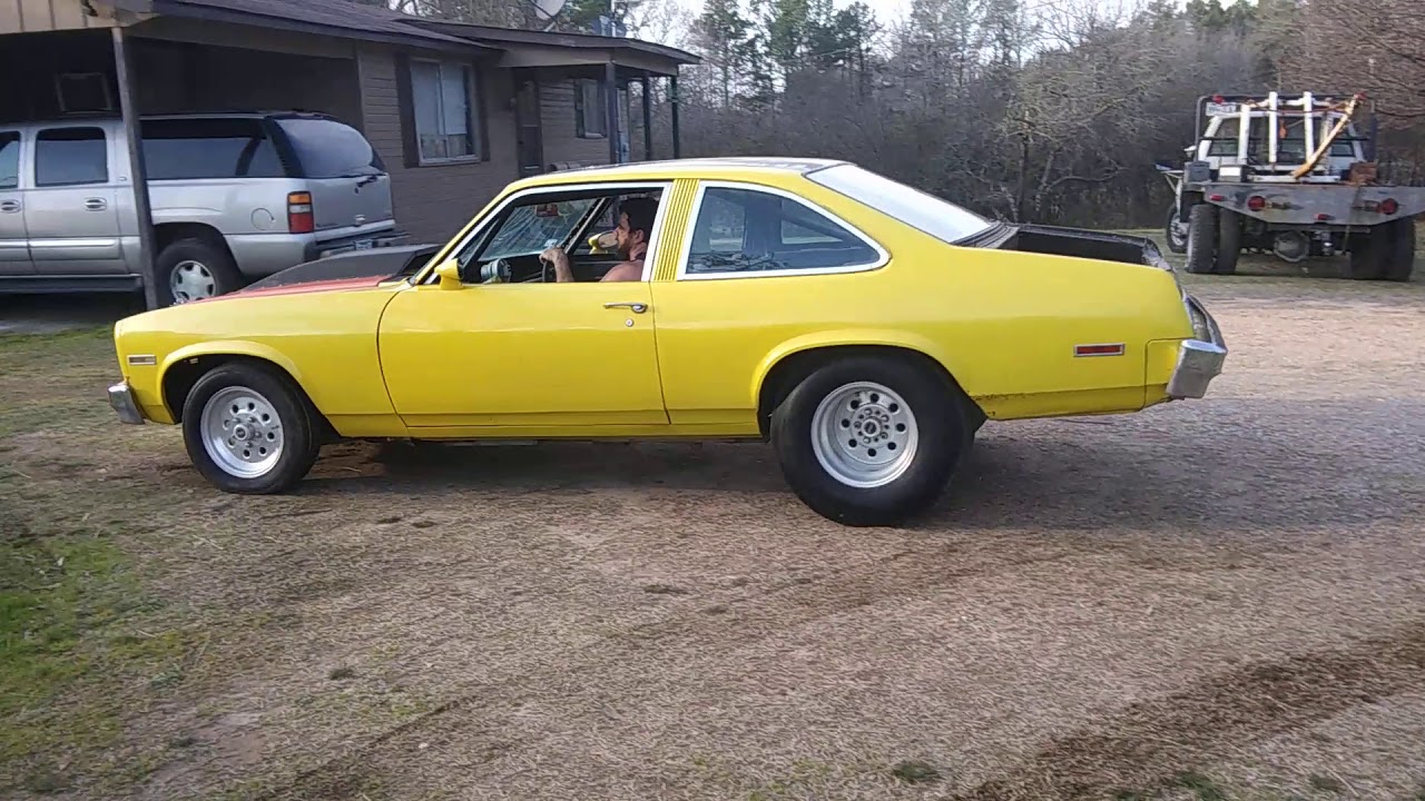 NOVA 76 BIG BLOCK CHEVY BIG TIRE - YouTube