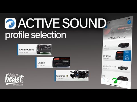 Active Sound Tutorial: profile selection
