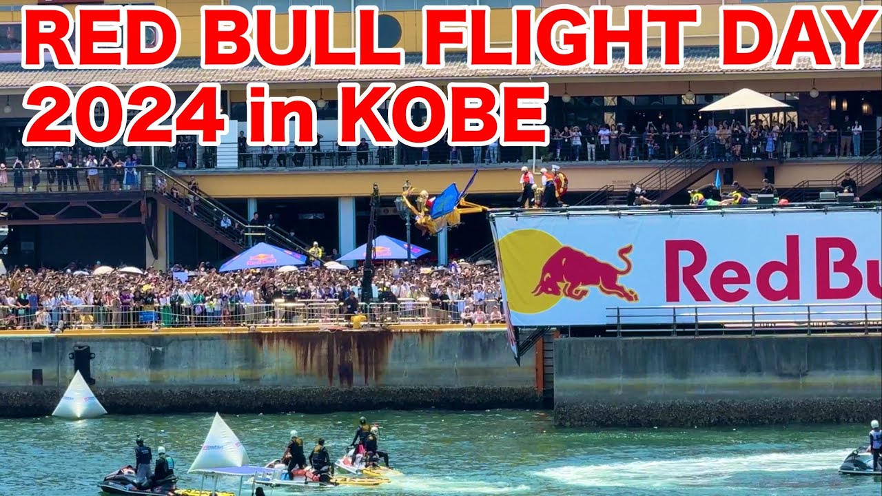 鳥人間コンテストみたいなイベントが神戸で開催！！RED BULL FLIGHT DAY 2024 - YouTube
