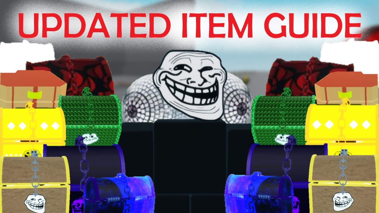 UPDATED GUIDE ON ALL ITEMS AND CUPS - Roblox Trollge Conventions - YouTube