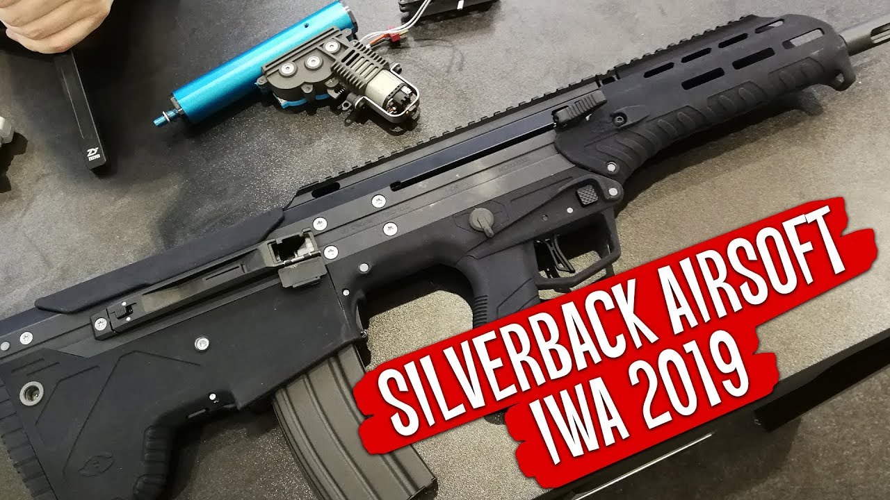 IWA 2019 - Silverback Airsoft. DT HTI, облегченная SRS A1, DT MDR ...