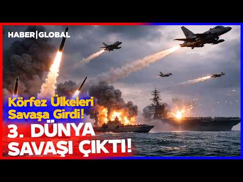 SAVAŞ BÜYÜYOR! Körfez Ülkeleri Savaşa Giriyor! 3. Dünya Savaşı Çıktı! İran 500 Füze Attı!