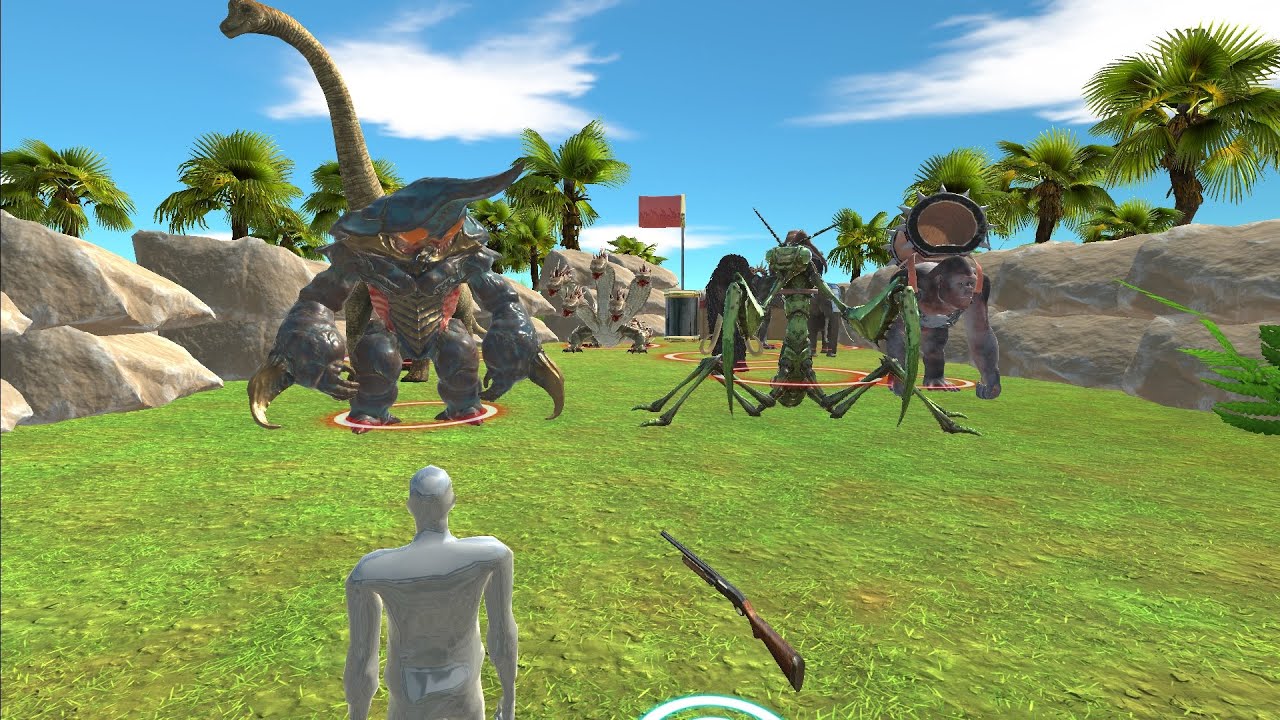 FPS Avatar Role-Playing Game Battle Monsters Hiding in the Grass! - YouTube