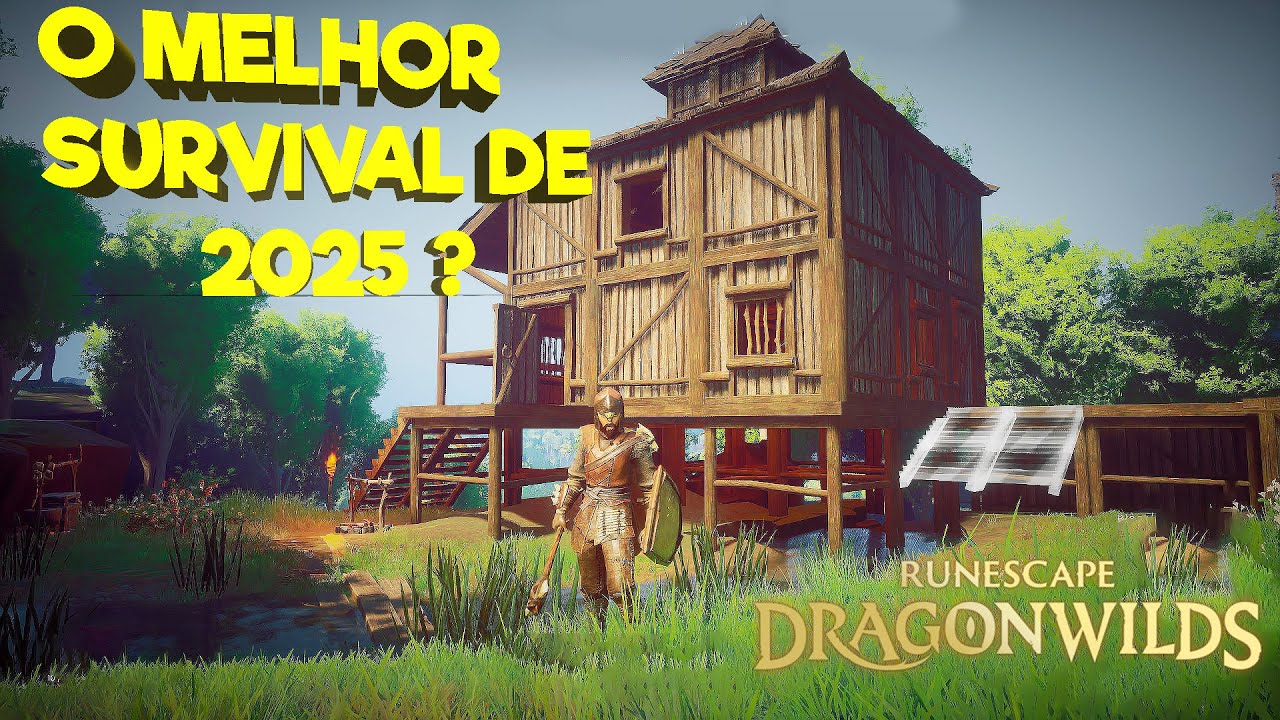 O MELHOR SURVIVAL DE 2025? RUNESCAPE DRAGONWILDS BASE CONSTRUÇÃO MUNDO ...