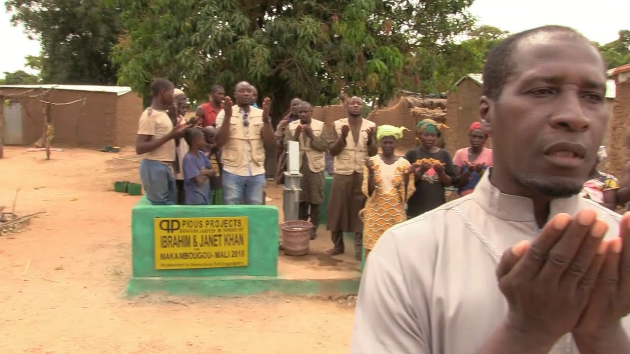 Pious Projects - Ibrahim and janet khan water well - YouTube