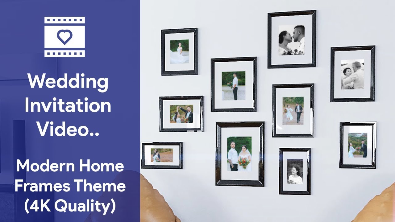 Modern Frames - Wedding Video Invitation 4K Quality - Powered By ...
