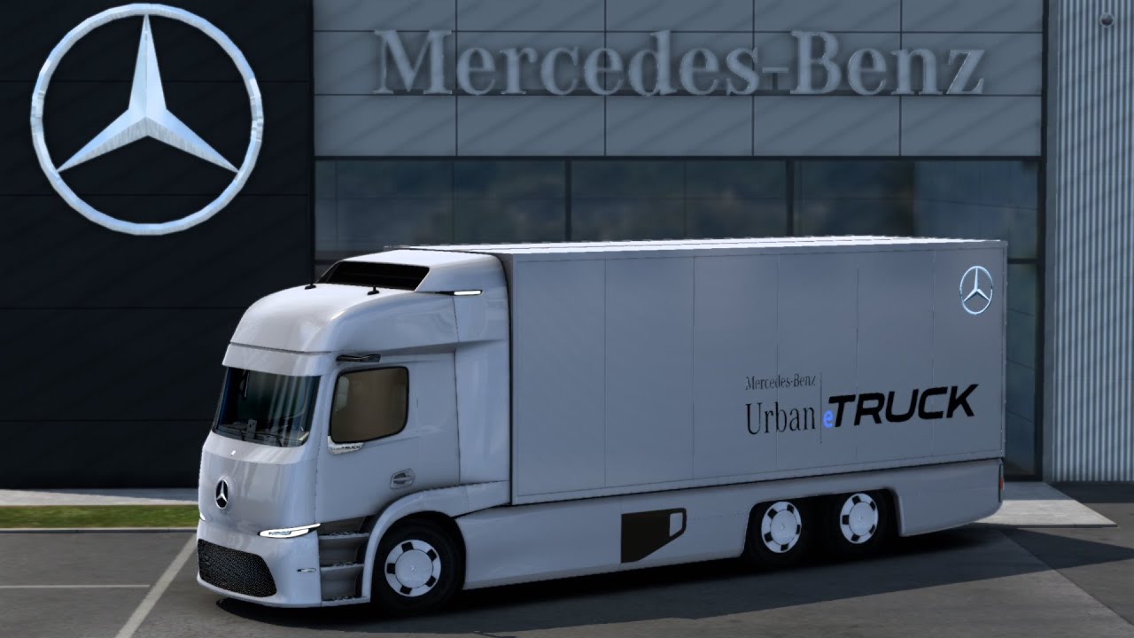 ETS 2 | ELECTRIC MERCEDES-BENZ URBAN DRIVE - YouTube