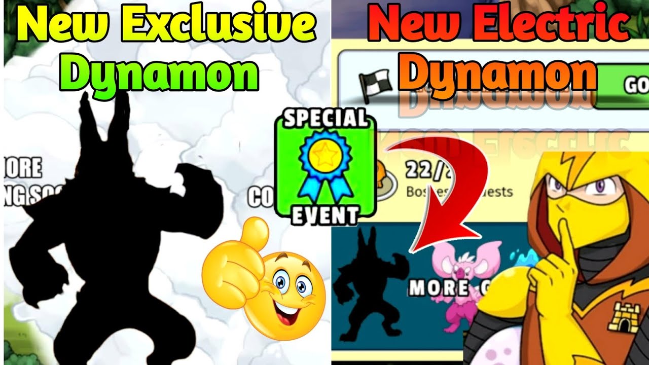 New exclusive dynamon update in special event 😍 | electric type dynamon ...