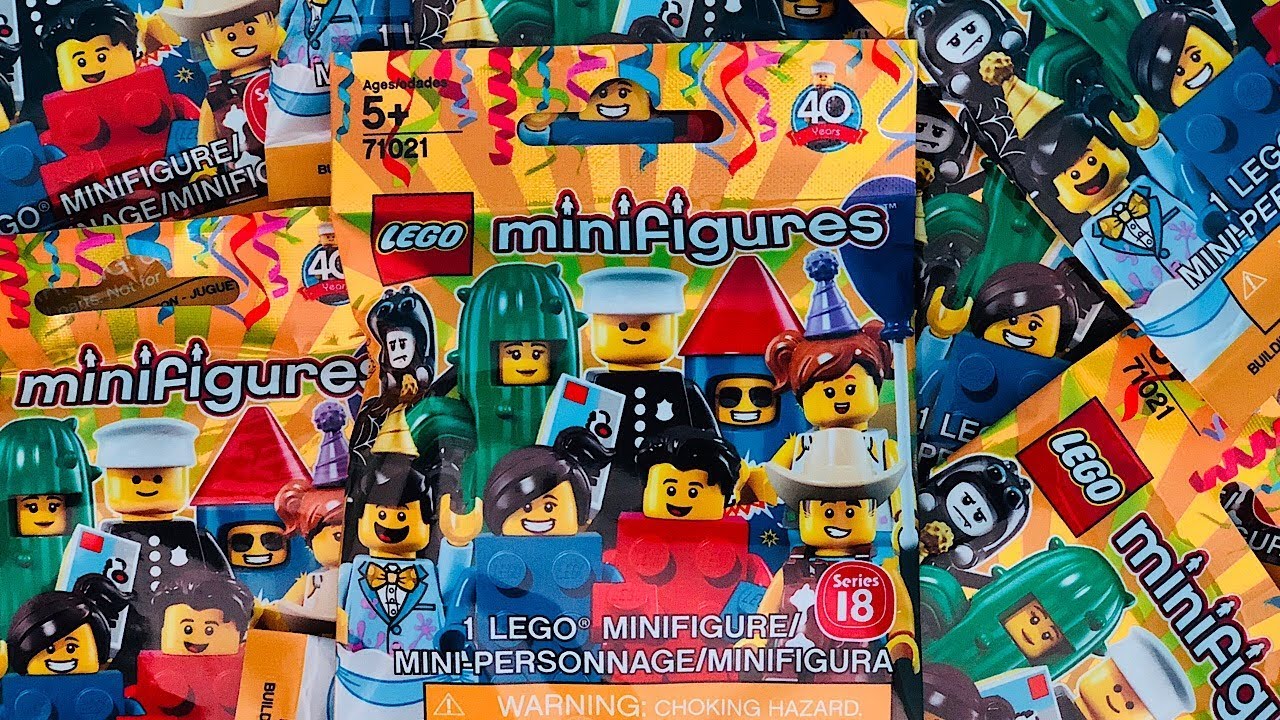 LEGO Mini-Figs Series 18 - YouTube