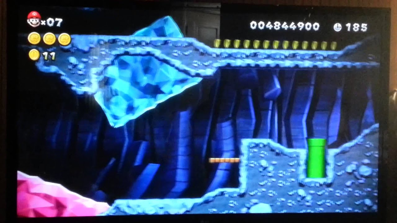 Secret island mario (get all gold stars) - YouTube