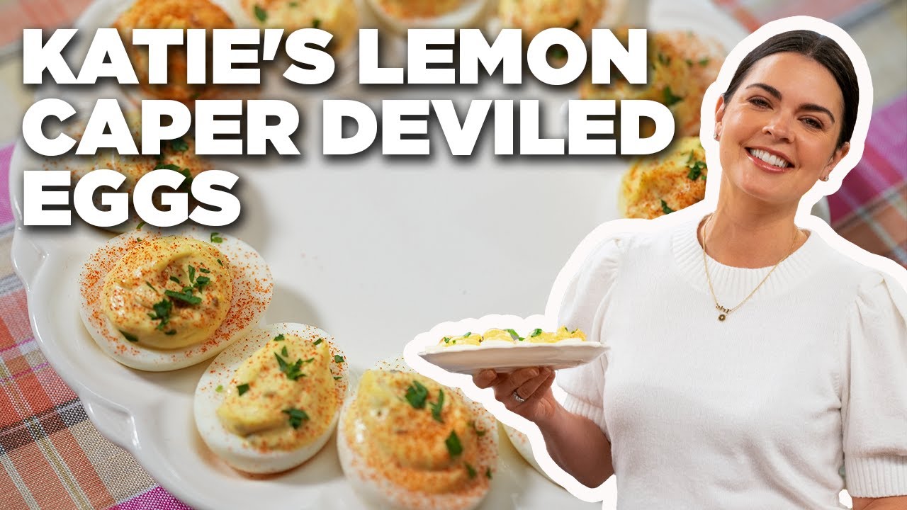 Katie Lee Biegel's Lemon Caper Deviled Eggs | The Kitchen | Food ...
