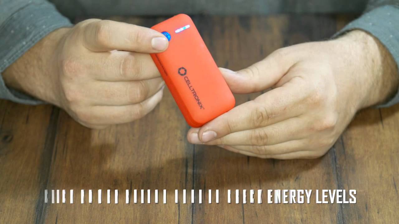 Red Hot Power 5,200 mAh Portable Power Bank With Flashlight - YouTube